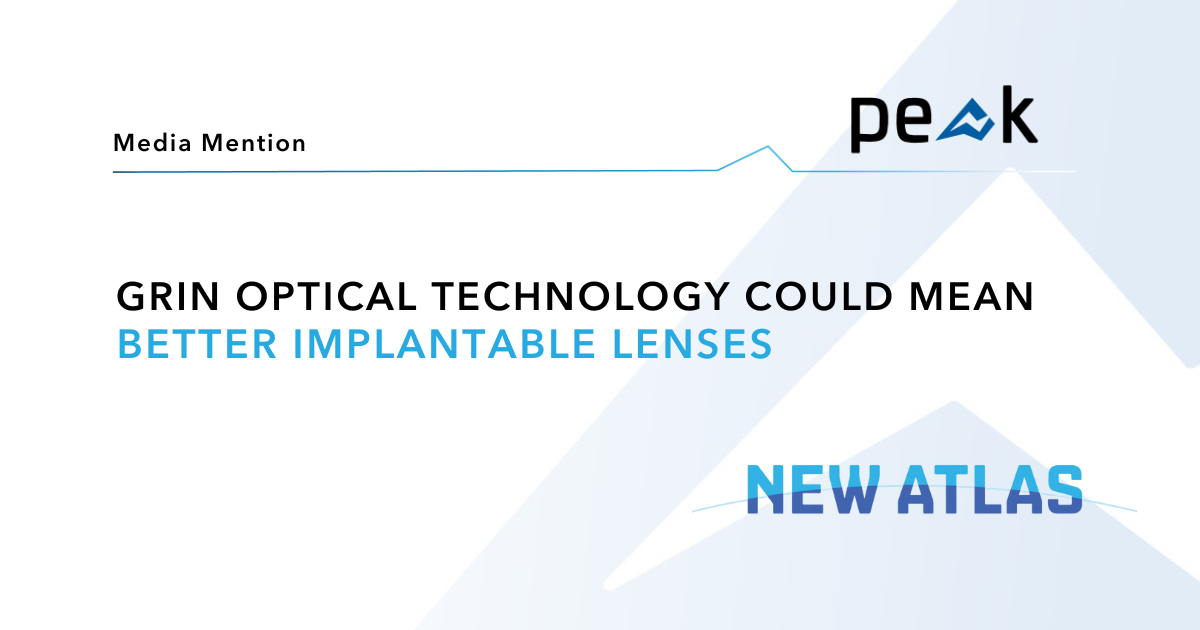 GRIN Optical Technology | Peak Media