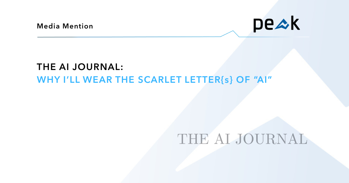 The AI Journal: Why I’ll Wear The Scarlet Letter[s] of “AI”